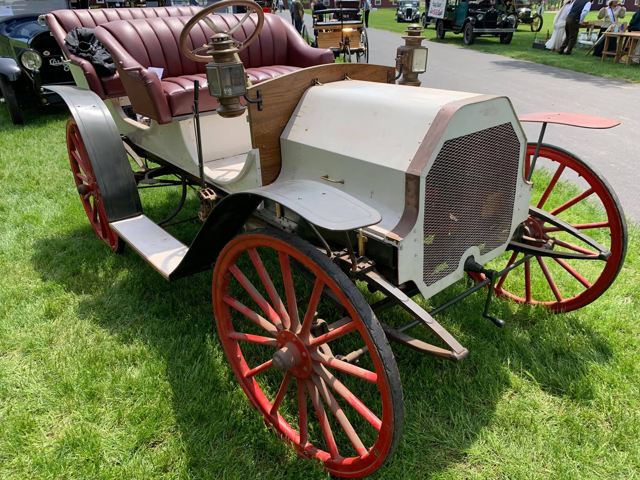 1909 Cole Solid Tire High Wheeler Model D - Cole Motor Car Registry
